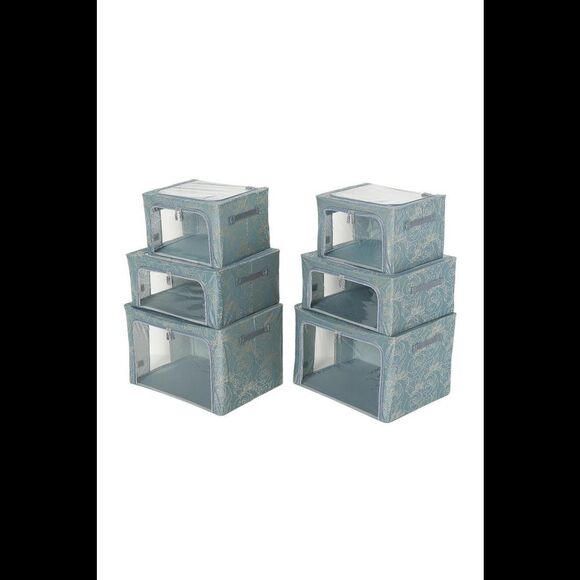 Periea | Kitchen | Periea 6pack Collapsible Assorted Size Storage Boxes ...